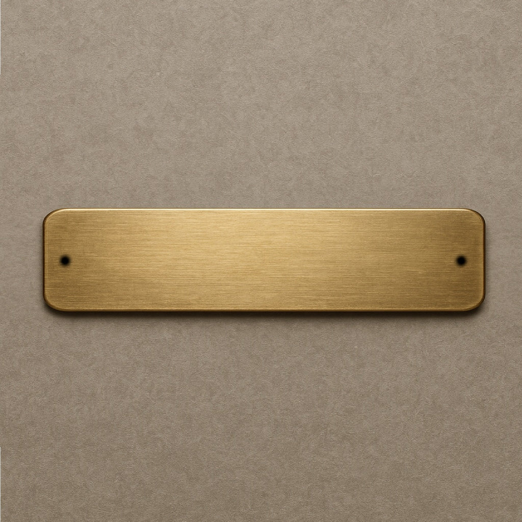 Horse Halter Nameplate - Square Ends – Hamag