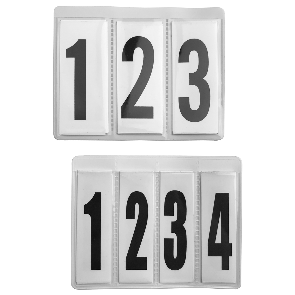 Spare Interchangeable Number Insert For Leather Number Holders Pair spare-interchangeable-number-insert-for-leather-number-holders-pair